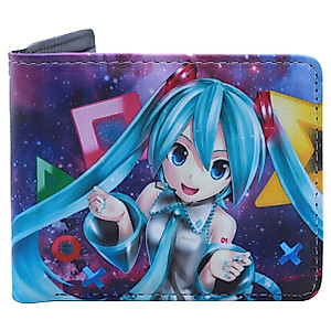 Amatensu Anime Characters Kaito wallet Luka wallet Len wallet Rin wallet E