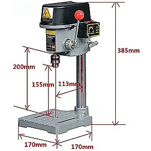 JOYABEST Upgraded Version of 3-Speed Mini Drill Press Machine 340W Mini Bench Table Drill for Craft Jewelers & Hobbyists
