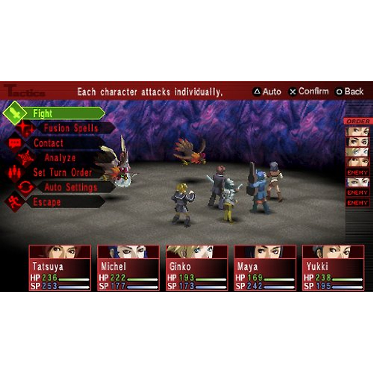Shin Megami Tensei: Persona 2 Innocent Sin - Sony PSP