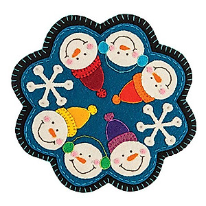 Kim Schaefer’s Calendar Candle Mats: Appliqué 12 Months of Fast, Fun & Fusible Wool Projects