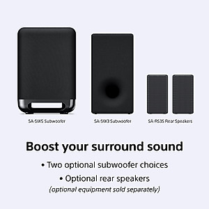 Sony HT-S2000: 3.1ch Dolby Atmos/DTS:X Soundbar Surround Sound Home Theater with Bluetooth Technology