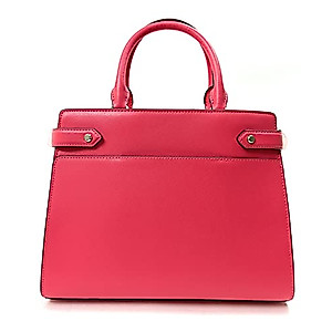 Kate Spade New York Staci Medium Saffiano Leather Satchel Purse (Watermelon)