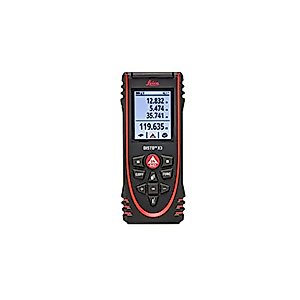 Leica DISTO X3 - Rugged Laser Distance Meter 150M