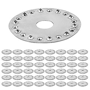 50Pcs Solar Panel Grounding Lugs Solar Panel PV Grounding Clip Washer Spacer for Photovoltaic Roofs Photovoltaic Ground Photovoltaic Shed