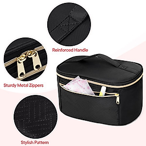 Fasrom Wearable Breast Pump Bag Bundle with Insulated Baby Bottle Cooler Bag with Ice Pack Fits 4 Large Baby Bottles up to 9 Ounce