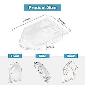 Nin-ja Blender Lid Flap Pour Nin-ja Blender Lid Spout Cover Accessories for Nin-ja Blender Replacement parts for Ninja Blender 72 oz Pitcher Fits NJ600 BL700 and BL500-BL781