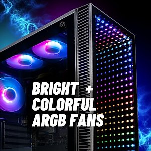 Empowered PC Continuum Micro Gaming Desktop - NVIDIA GeForce RTX 4070 Ti (> 3090), Intel 24-Core i9-13900KF, 32GB DDR5 RAM, 1TB Gen4 NVMe + 3TB, WiFi 6, Windows 11 - Liquid Cooled RGB Gamer Computer