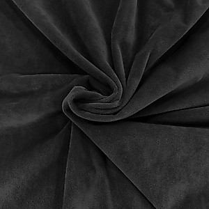 Sweet Jojo Designs Woodland Moose Rustic Patch Baby Boy Receiving Security Swaddle Blanket for Newborn or Toddler Nursery Car Seat Stroller Soft Minky - Black and White