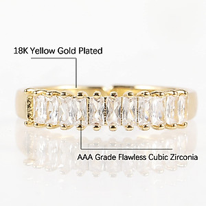 UUJOY Ring Wedding Band, Handmade Eternity Ring,Engagement Anniversary Ring for Women Men