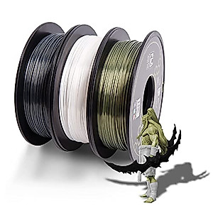 3DF Printing Filament – PLA 1.5KG X 3 Bundles of 3D Filaments for FDM 3D Printers | Filament 1.75mm | Dimensional Accuracy +/- 0.02mm | 0.5kg (1.1lbs) Spool | Pack of 9