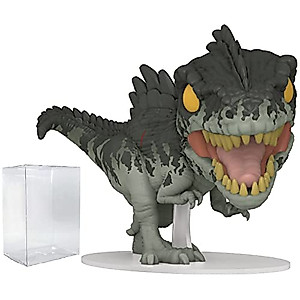 POP Jurassic World Dominion - Giganotosaurus Funko Vinyl Figure (Bundled with Compatible Box Protector Case), Multicolor, 3.75 inches
