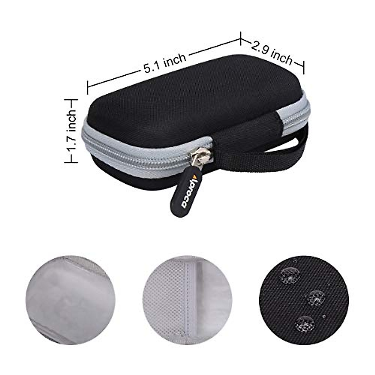 Aproca Hard Storage Travel Case for Plantronics Voyager 5200 Bluetooth Headset