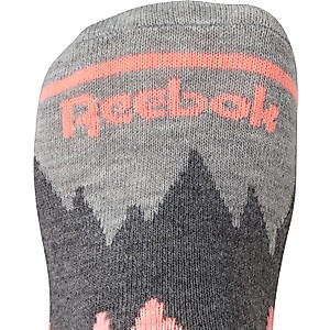 Reebok Women's Athletic Socks - Performance Low Cut Socks (12 Pack), Size 4-10, Coral Pink/White
