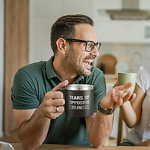 Lawyer Gifts for Women - Lawyer Gifts for Men - Gifts for Lawyers - Law School Graduation Gifts, Law School Gifts, Gifts for Law Students - Future Lawyer Gifts for Women, Men - 14 Oz Coffee Mug