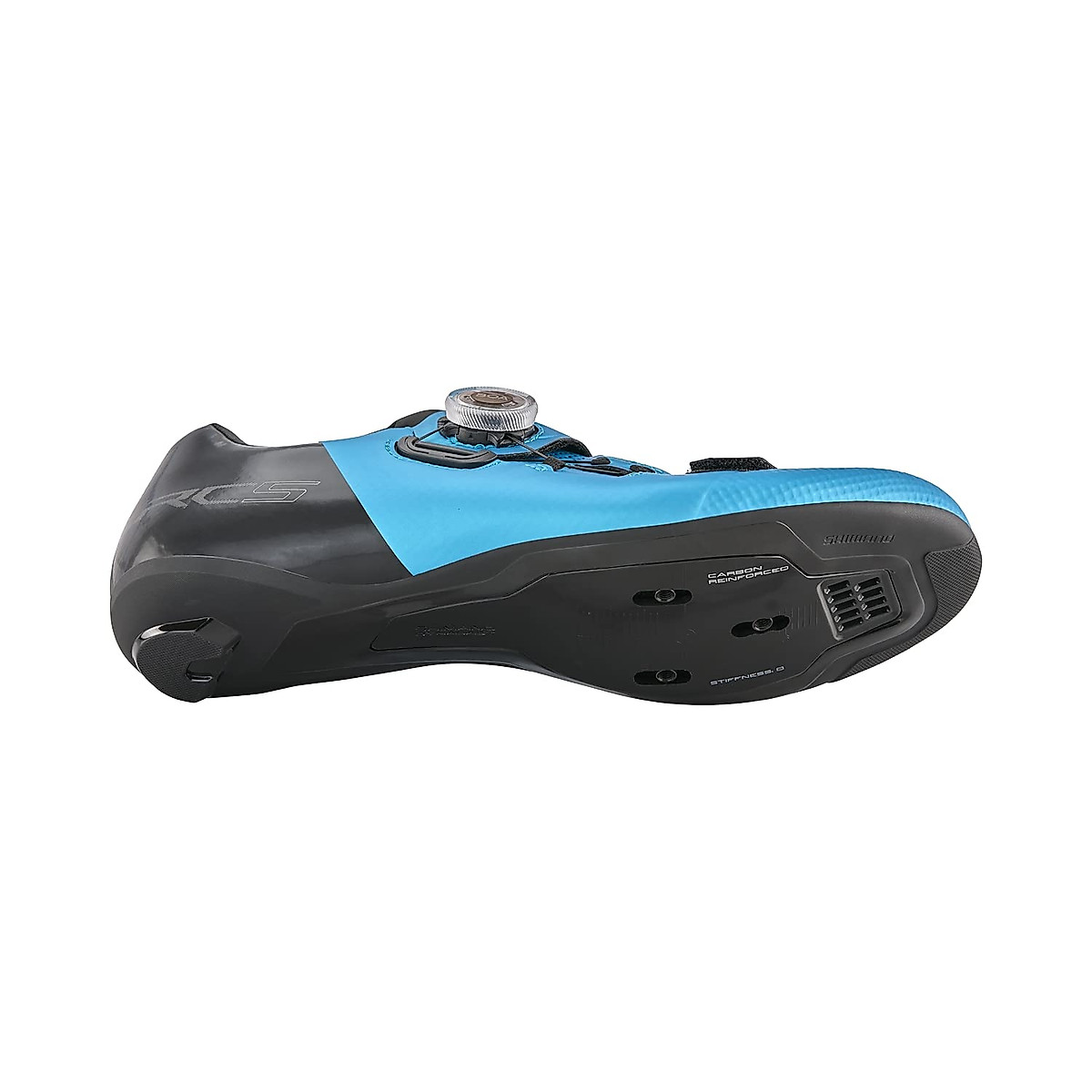 SHIMANO SH-RC502W Lightweight Women’s Road Cycling Shoe Packed with Pro Features, Turquoise, 9-9.5