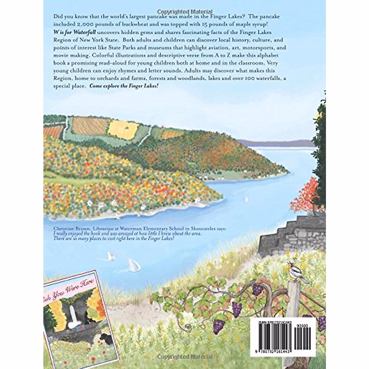 W is for Waterfall: An Alphabet Book of the Finger Lakes Region of New York State