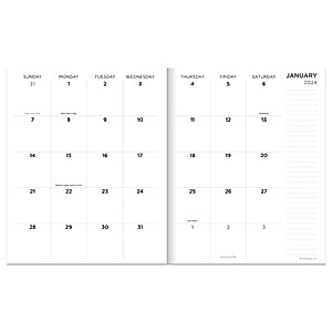 TF Publishing, Blue Blocker Med Monthly 2024 Planner