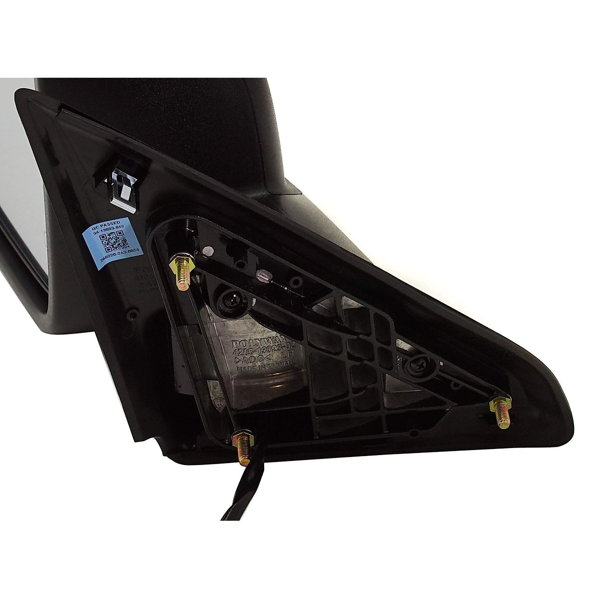 Kool Vue Left Power Heated Door Mirror Compatible With Ram 1500 2011-2013 Textured Crew Cab & Standard Cab