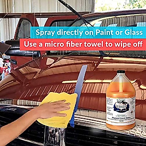 All American Car Care Products Diamond Quick Shine - Premium Detailing Finishing Spray-On Polymer Wax For Deep Glossy Finish and UV Protectant (1 Gallon)