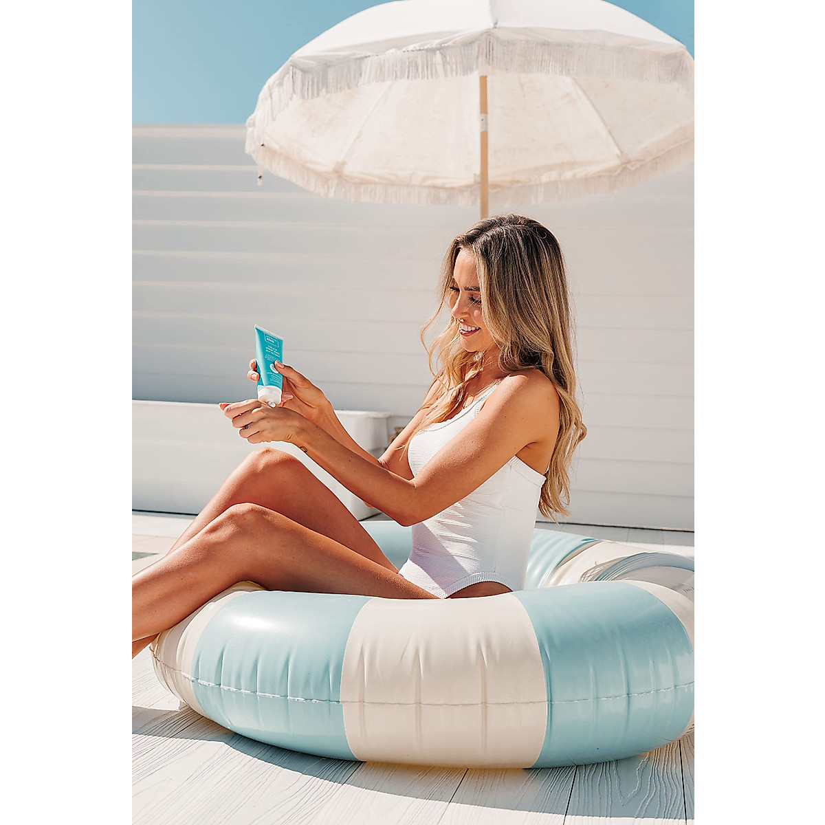 Ethical Zinc Mineral Sport Sunscreen Natural Zinc Oxide Physical SPF 50+ Water Resistant, Sensitive Skin, Reef Safe, Made in Australia, Broad Spectrum Protection, Suitable for Kids, Face and Body