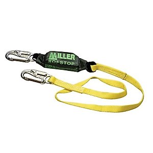 Honeywell 12' Web Lanyard /2 Locking snap Hooks 913WLS/12FTYL