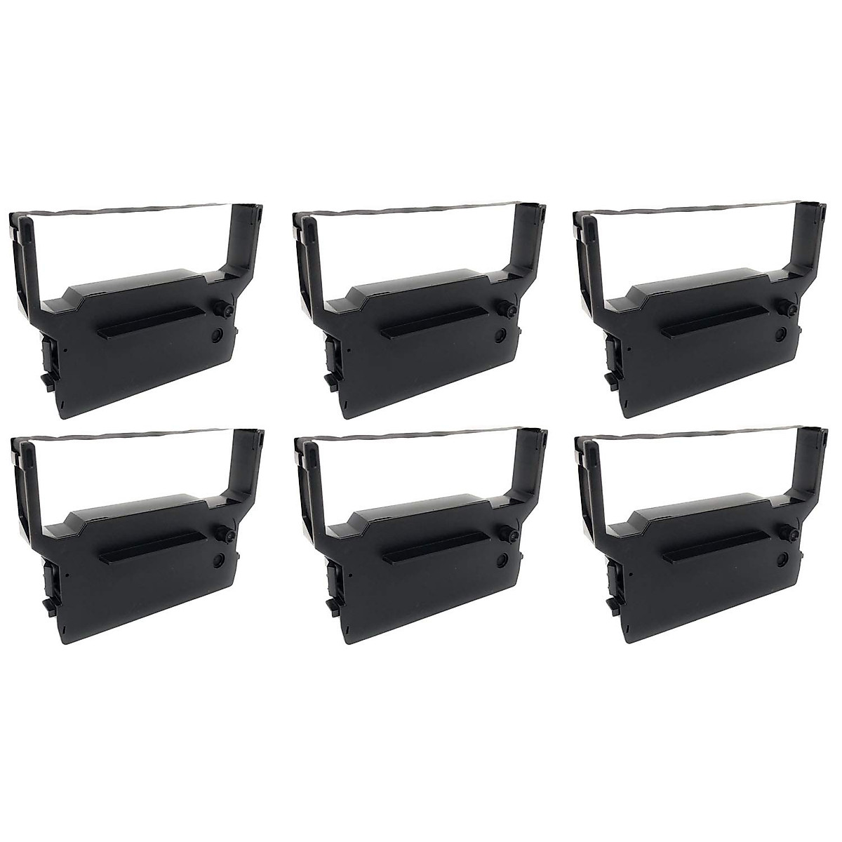 MARS POS Ribbons Compatible with Citizen DP600 3550 Black Ribbon 6 Pack