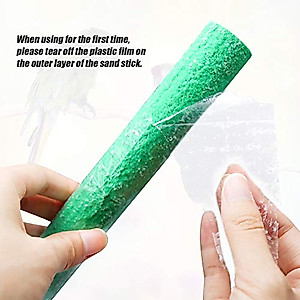 3Pcs Bird Perchs Bird Stand Toy and 1Pcs Bird Rope Perches, Wood Parrot Stand Platform Colorful Sand Paw Grinding Stick Cage Accessories Exercise Toys for Cockatiel Conure Budgies Parakeet (Wood+Rope)