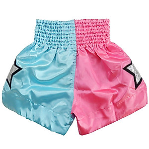 NAMAZU Muay Thai Shorts for Men and Women, High Grade MMA Gym Boxing Kickboxing Shorts Workout Training Grappling Martial Arts Fight Shorts Clothing.