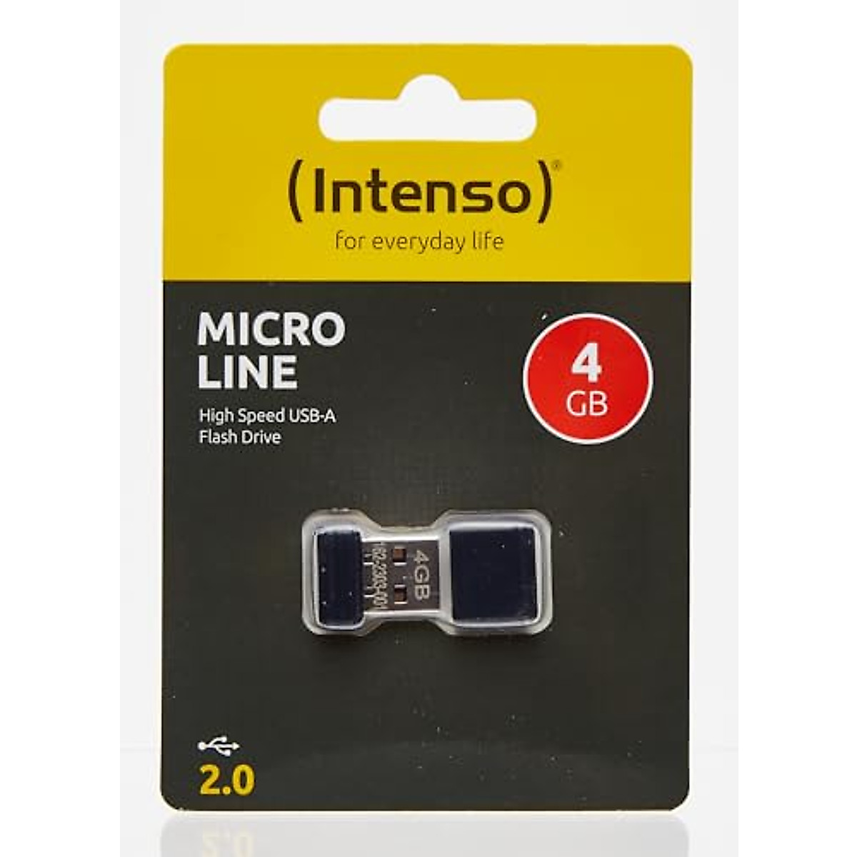 4GB INTENSO Micro Line (bk) r, 3500450