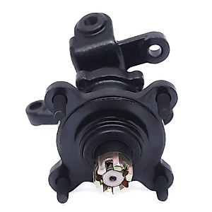 Cutycaty Arm Upper&Lower Swingarm Steering Kit For electric ATV, Go Kart Front Suspension Kit Front Suspension Swingarm Assembly, Metal DIY Parts For Quad Bike 340mm