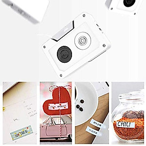 XXXDXDP Label Printer - Portable Mini 4.0 Label Printer Pocket Print Paper Convenient Thermal Printer
