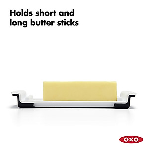 OXO Good Grips Salad Dressing Shaker and Butter Dish Bundle