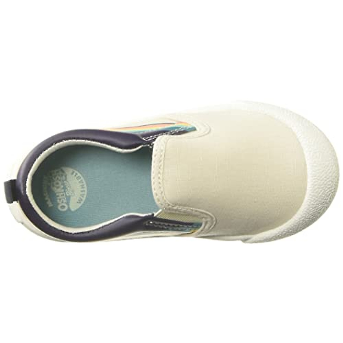 OshKosh B'Gosh boys Oatis Sneaker, White Multi, 8 Toddler US