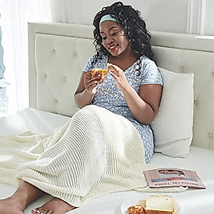 Molblly King Size Mattress, 14 Inch Premium Cooling-Gel Memory Foam Mattress Bed in a Box, Cool King Bed Supportive & Pressure Relief with Breathable Soft Fabric Cover,Medium Firm