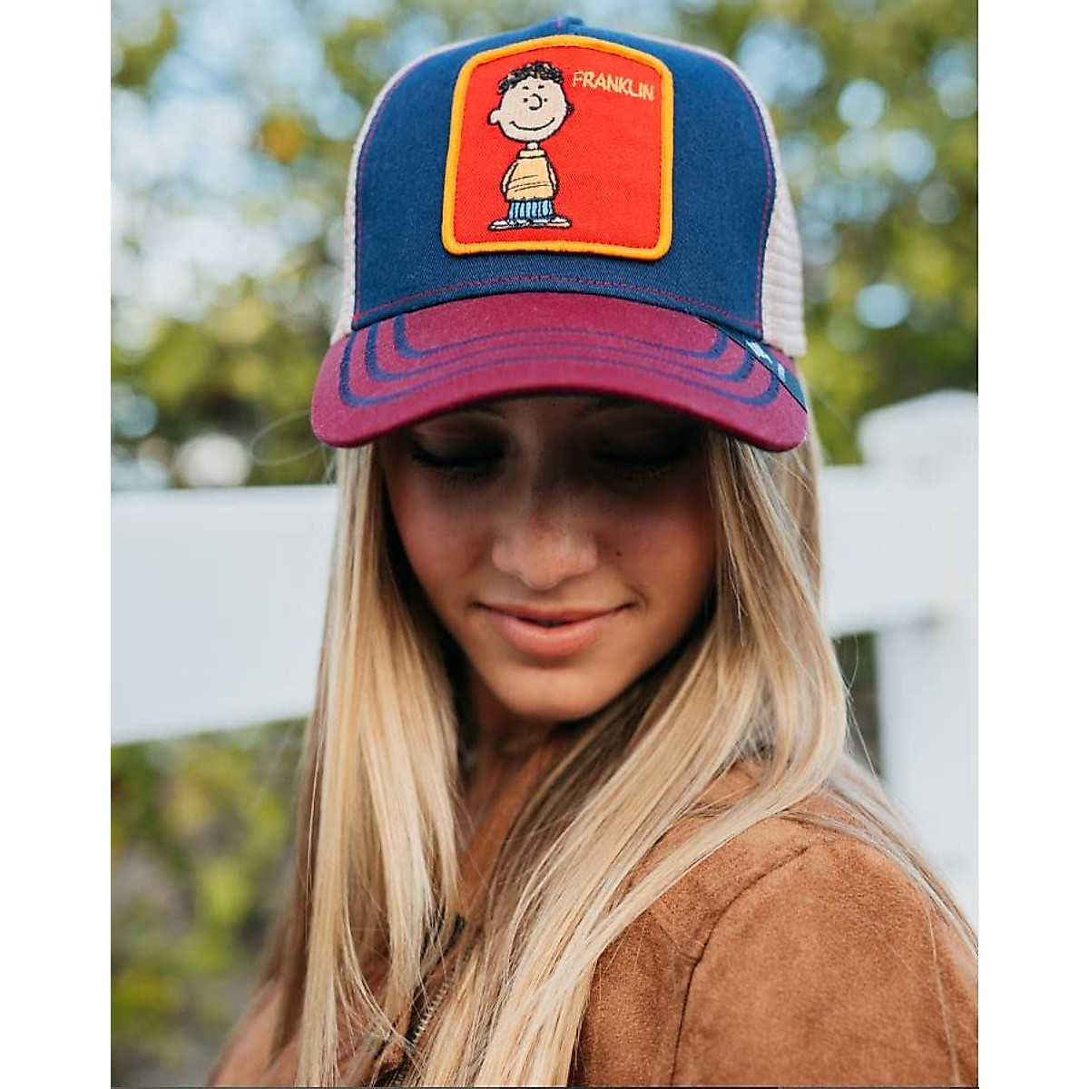 Peter Grimm Peanuts Cartoon Collection, Adjustabale Baseball Cap White