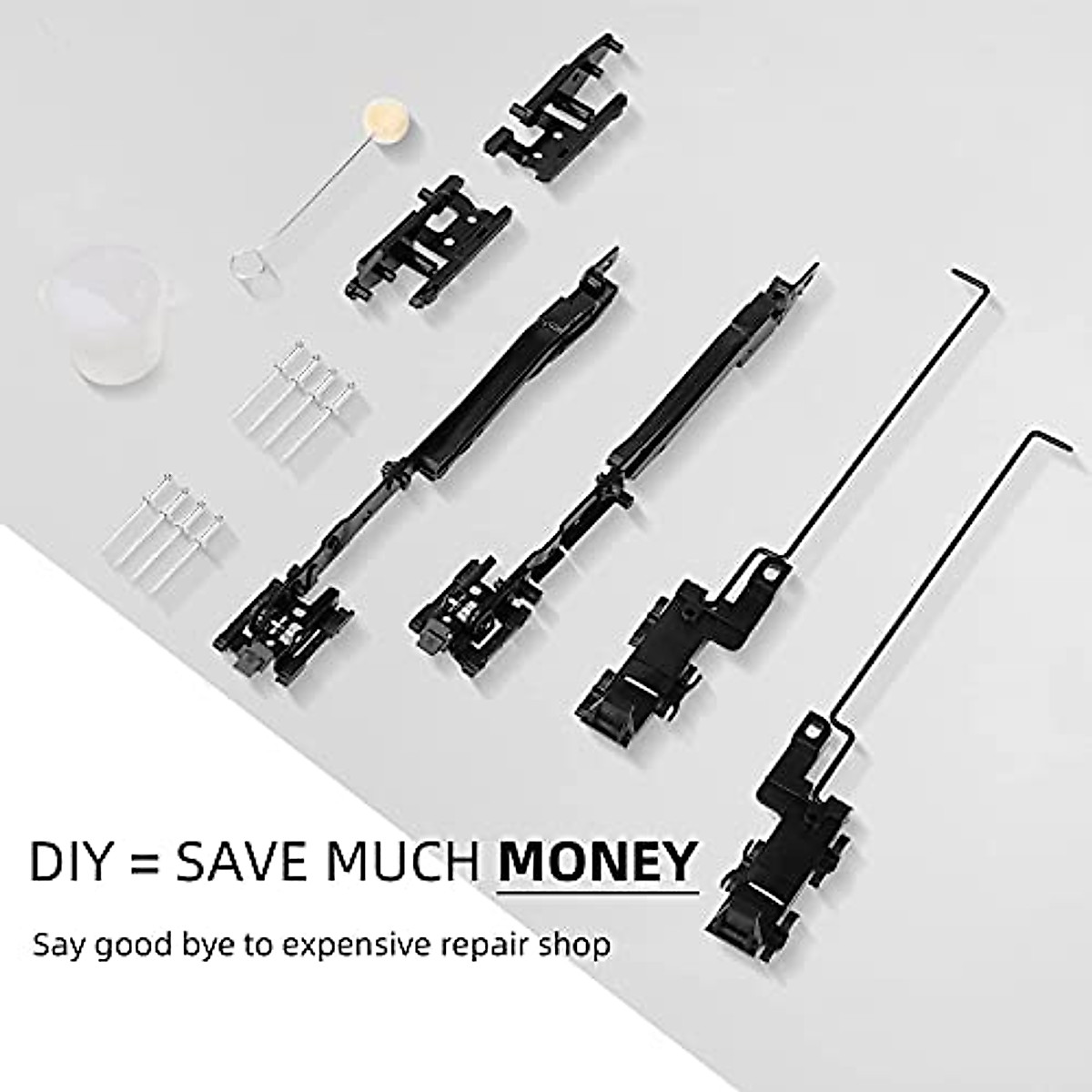 Sunroof Repair Kit Compatible with Ford F150/F250/F350/F450/Expedition Lincoln Navigator Mark LT Aftermarket Track Assembly Parts Replace# 02ESR1201ABK