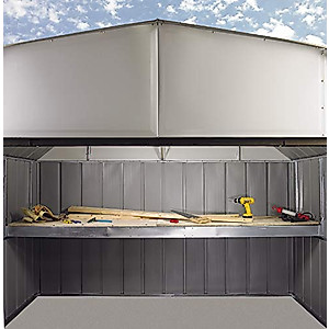 Arrow Shed AT101 Shed, Attic, and Workbench Organization Shelf Frame Kit, Multi