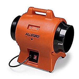 Allegro Industries 9539-12 Industrial Plastic Blower, 12"