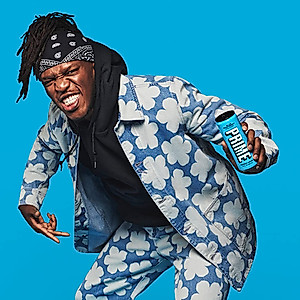 PRIME Energy BLUE RASPBERRY | Zero Sugar Energy Drink | Preworkout Energy | 200mg Caffeine with 355mg of Electrolytes and Coconut Water for Hydration| Vegan | Gluten Free |12 Fluid Ounce | 24 Pack