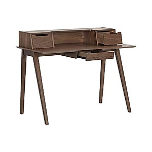 Sunpan Office Desk, Walnut (104825)