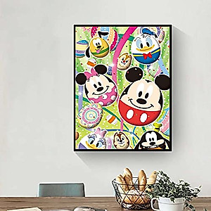 Hyporeak Diamond Painting Kits for Adults,Easter Diamond Art Kit,5D Diamond Painting Kit Full Drill Round for Gift,Wall Decor,Relaxing(12x16)