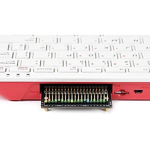 Bicool GPIO Header Adapter for Raspberry Pi 400 Keyboard Computer,Header Expansion,Color-Coded Header,Easy Expansion