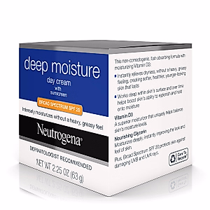 Neutrogena Deep Moisture Day Cream SPF 20, 2.25 Ounce