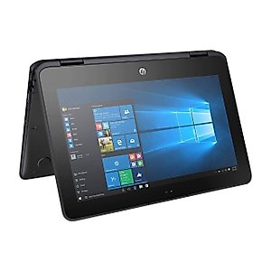 HP X360 ProBook Business 2-in-1 11.6in Touchscreen Laptop PC, Intel Celeron N3350, 4GB RAM, 64GB SSD, HDMI, Bluetooth, Webcam, WiFi, Windows 10 Pro (Renewed)