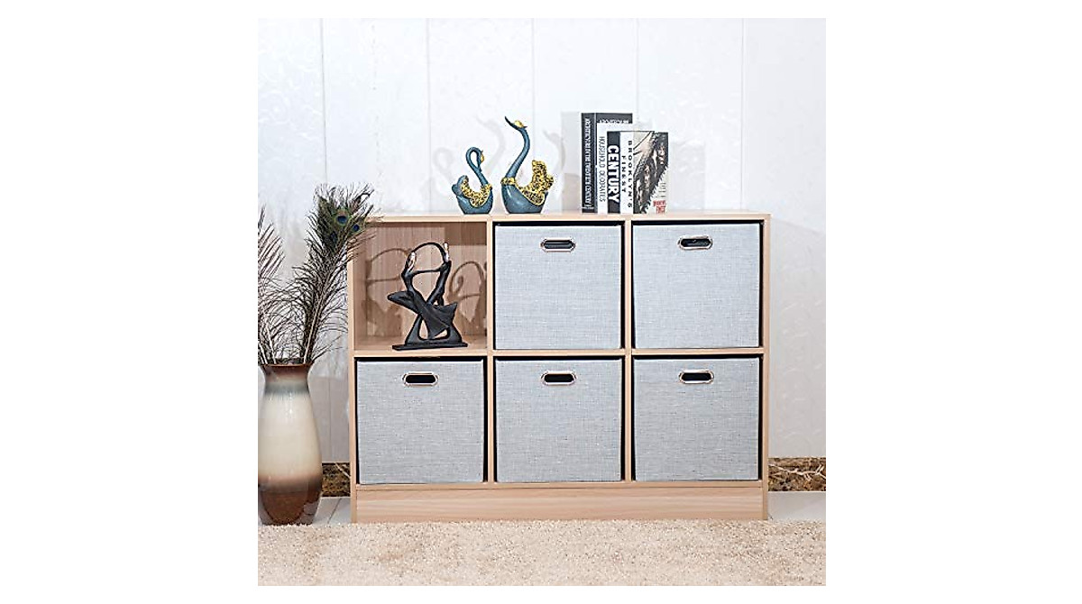 Posprica 11 Inch Cube Storage Bins - Durable & Stylish