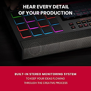 AKAI Professional MPC Live II – Battery Powered Drum Machine, Sampler and Beat Maker With Speakers, Drum Pads, Synth Engines and Touch Display