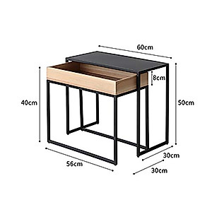 ZHAOLEI Bedside Cupboard Simple Post- Nightstand Storage Furniture Night Table Corner Cabinet Bedside Locker