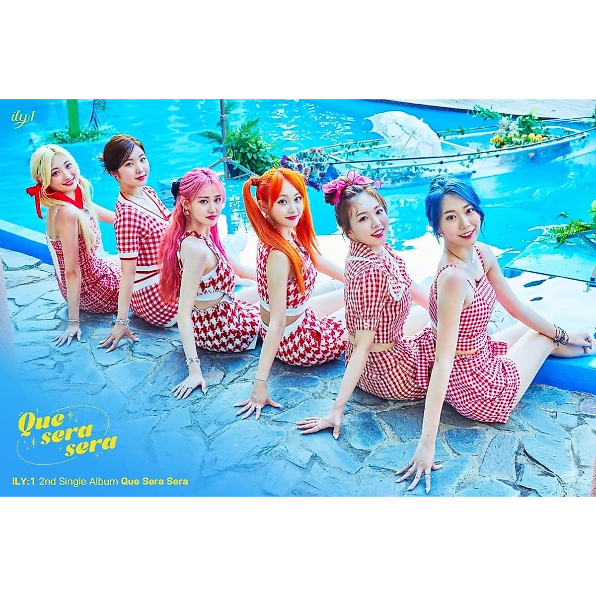 DREAMUS ILY:1 QUE SERA SERA 2nd Single Album CD+44p Booklet+1p Mini Postcard+1p PhotoCard+Tracking Sealed