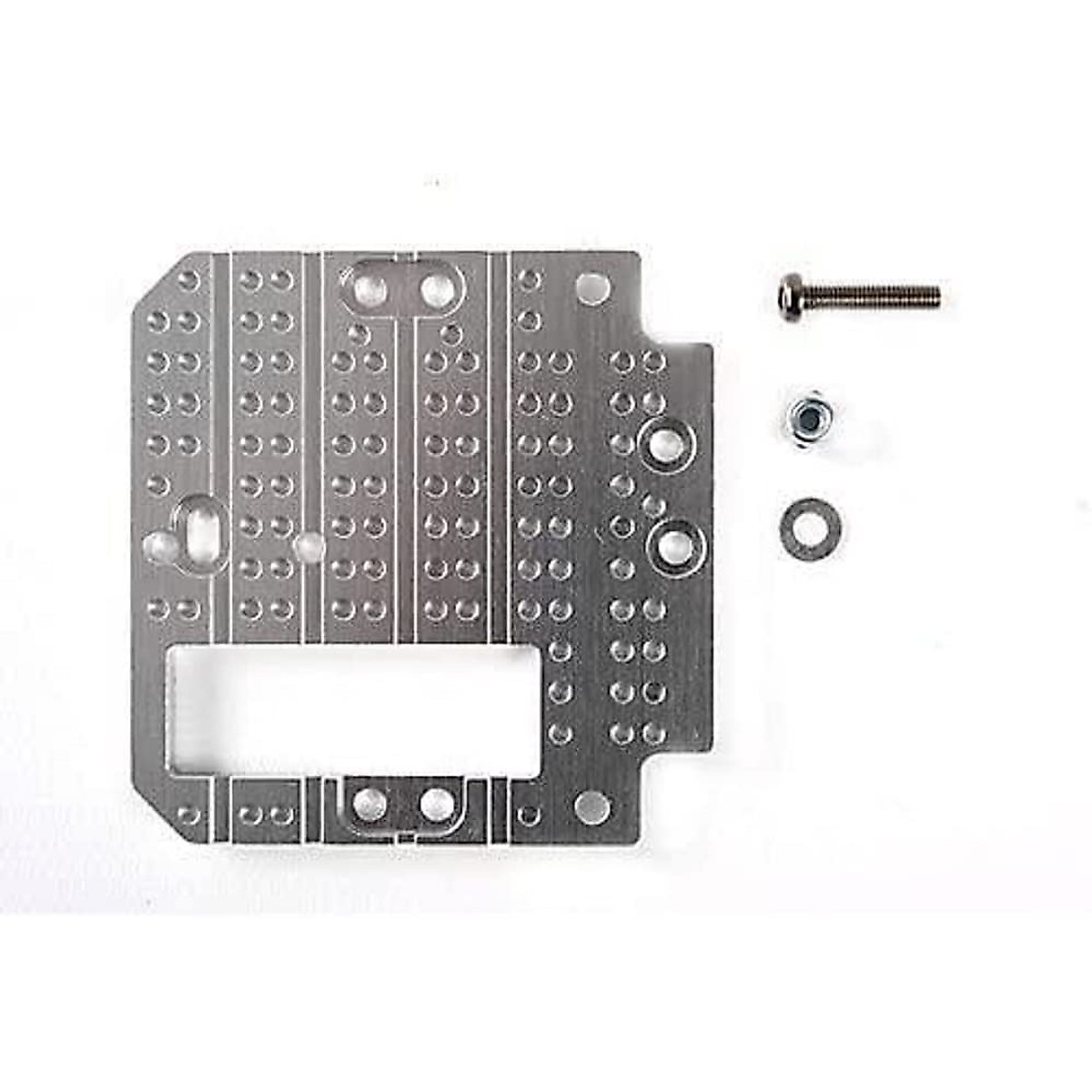 Tamiya 300056535 1:14 Aluminium Clutch Lever Plate 2/3 Axle, Silver
