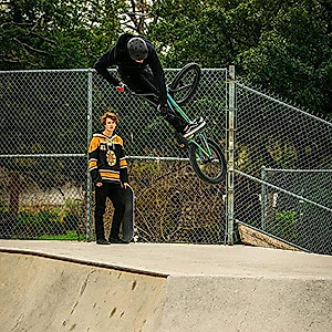 Elite BMX Bicycle 18", 20" & 26" Model Freestyle Bike - 3 Piece Crank (Oil Slick, 20")